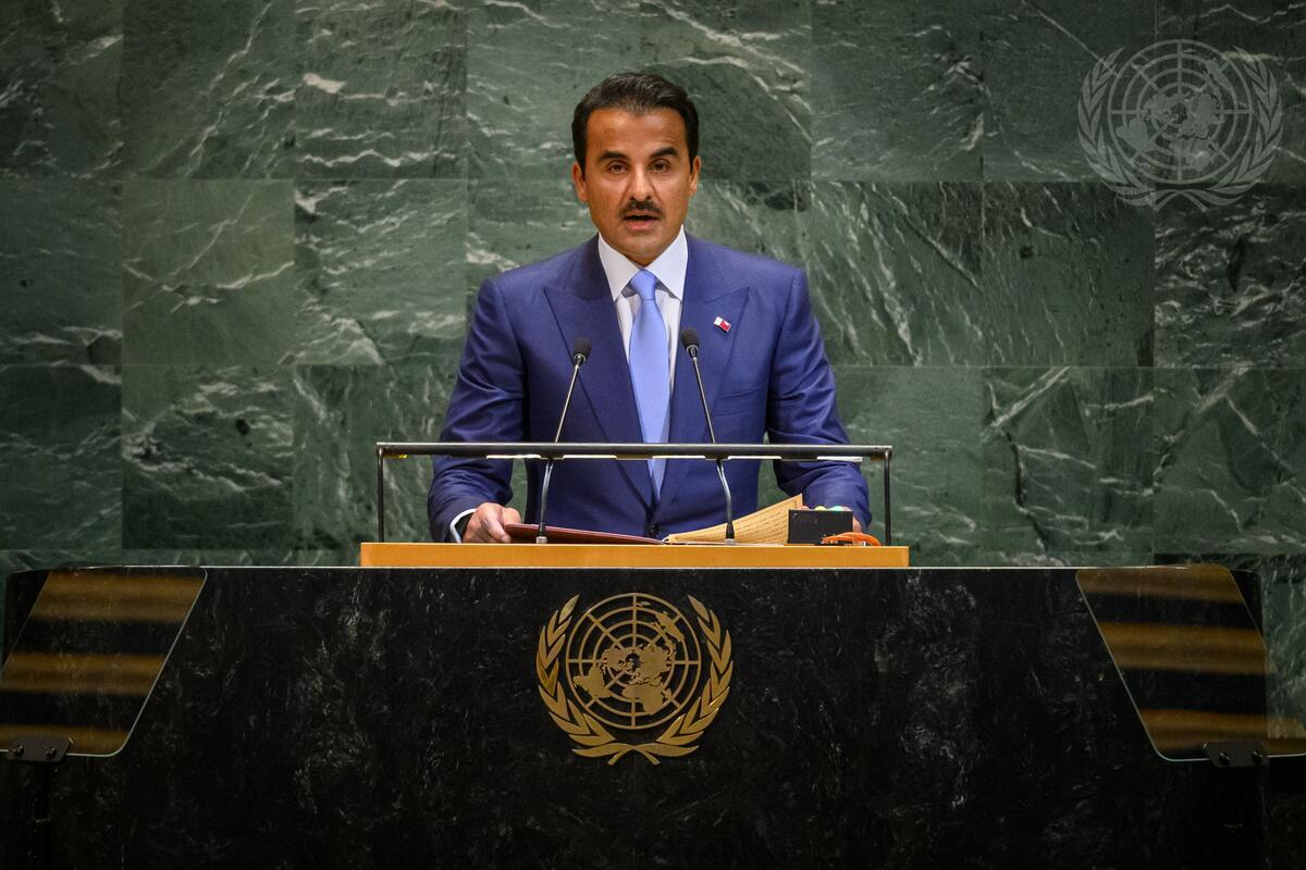 The State of Qatar at the 80th United Nations General Assembly ...